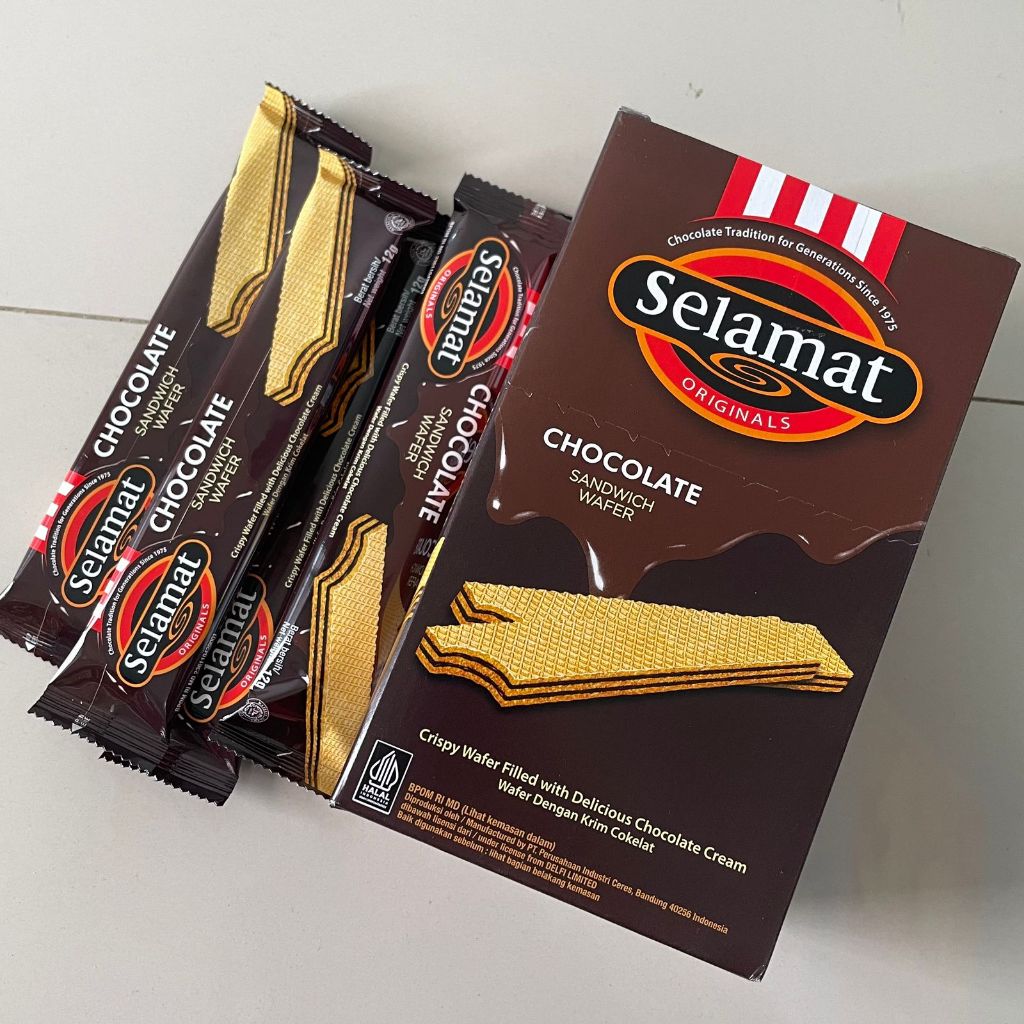 Jual SELAMAT WAFER 12 GR ( BOX / 20 PC ) | Shopee Indonesia