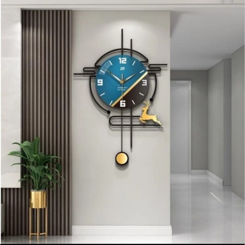 Jual JAM DINDING MEWAH DEKORASI WALL / JAM DINDING MODERN 3 DIMENSI ...