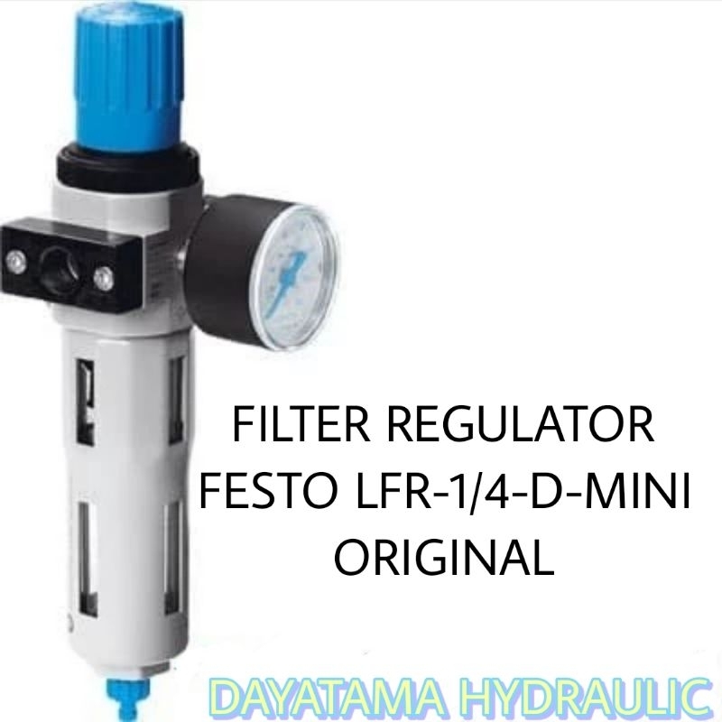 Jual FESTO LFR-1/4-D-MINI / FILTER REGULATOR FESTO 1/4" INCH 16 BAR ...