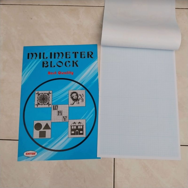 Jual (1 pcs) Buku Milimeter Block A4 | Shopee Indonesia