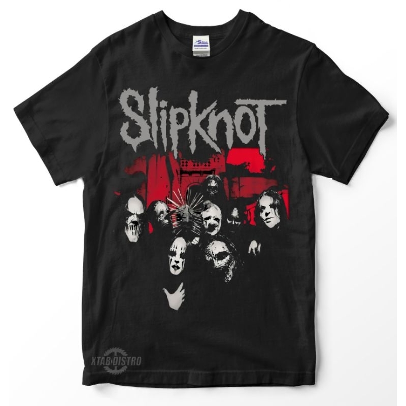 Jual Kaos band SLIPKNOT - FACES CREATURES Premium tshirt metal baju ...