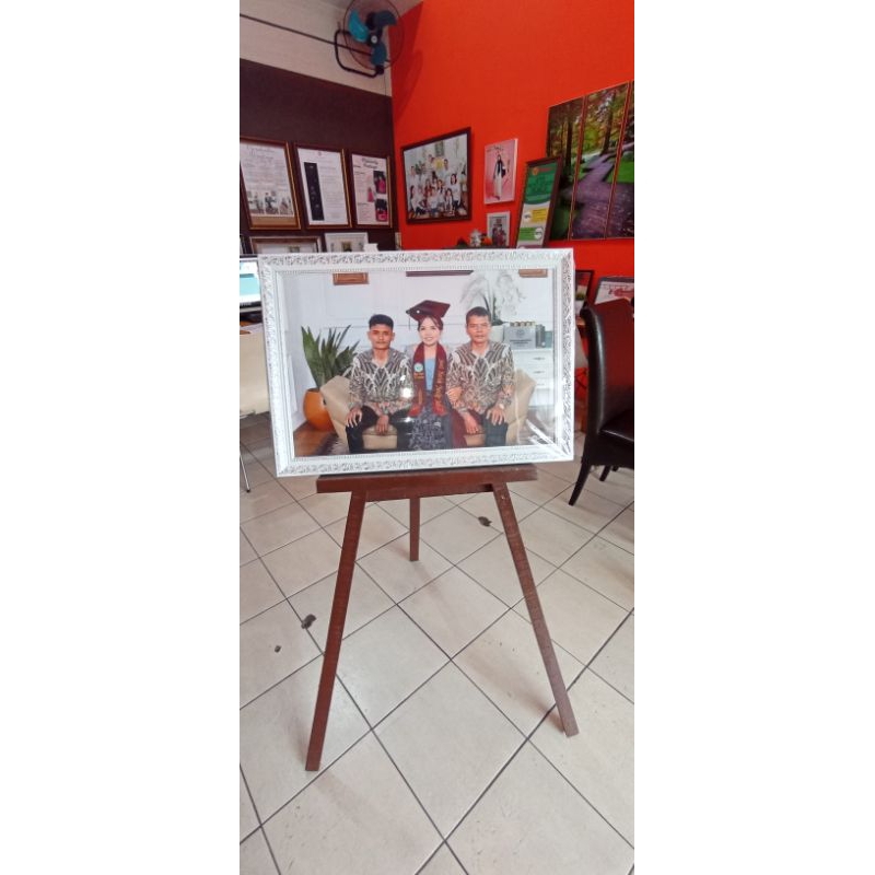 Jual CETAK SEMI CANVAS + BINGKAI UKURAN 20 INCH LONG/40X60 CM | Shopee ...