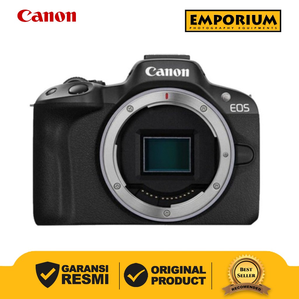 Jual Canon EOS R50 Body Only Mirrorless Camera | Shopee Indonesia