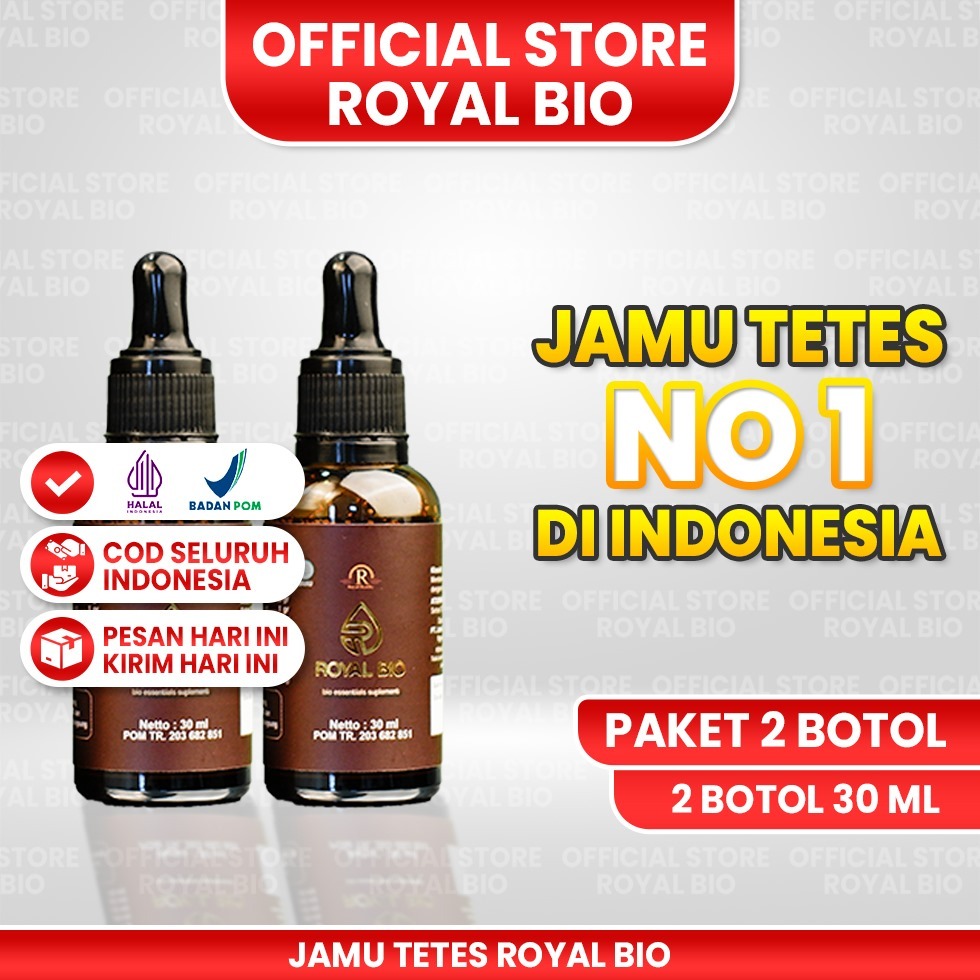Jual ROYAL BIO - Paket 2 Botol 30 ml Suplement untuk Jantung | Shopee ...