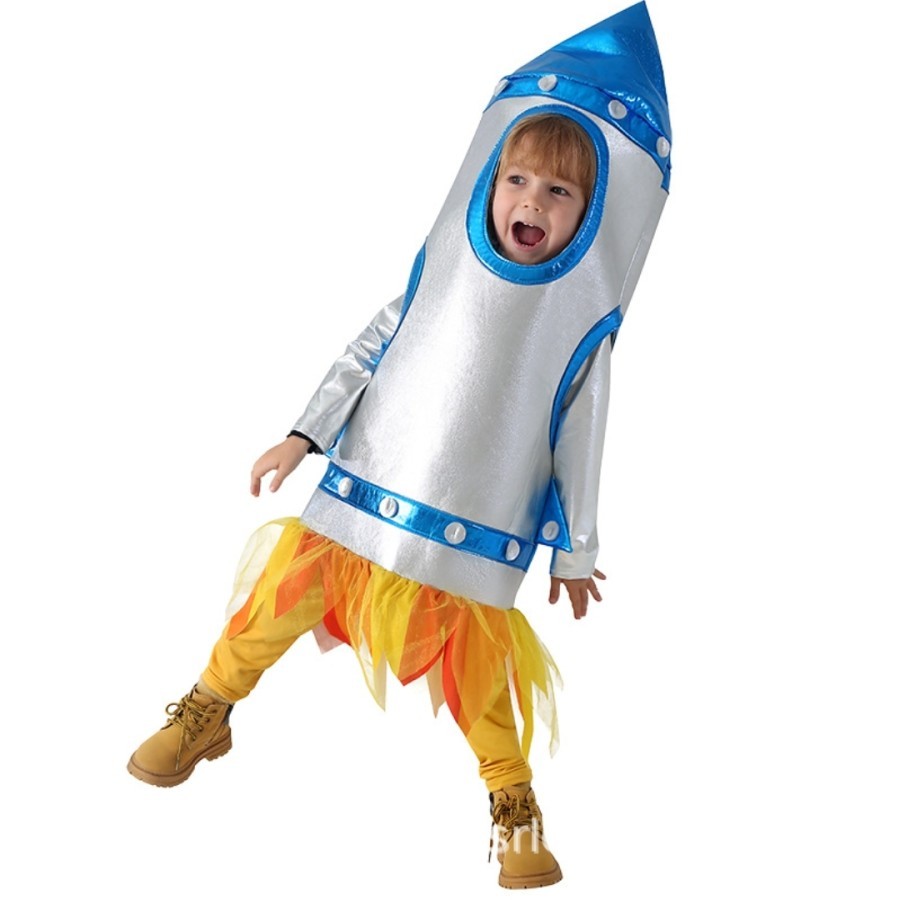 Jual Rocket Costume Kids Kostum Anak Roket Halloween Costume | Shopee ...