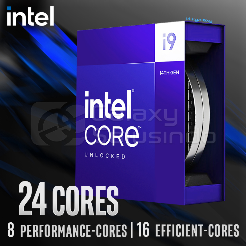 Jual Intel Core i9-14900K LGA1700 24 Core 32 Thread 14Th Gen Processor ...