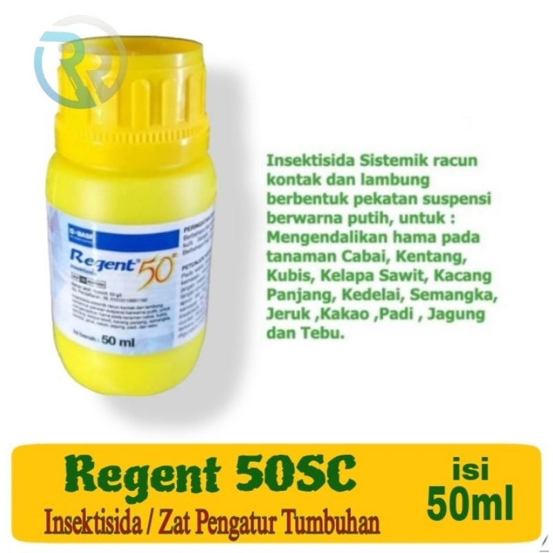 Jual 50SC REGENT RACUN SEMUT isi 50ml Pengendali Hama Tanaman | Shopee ...