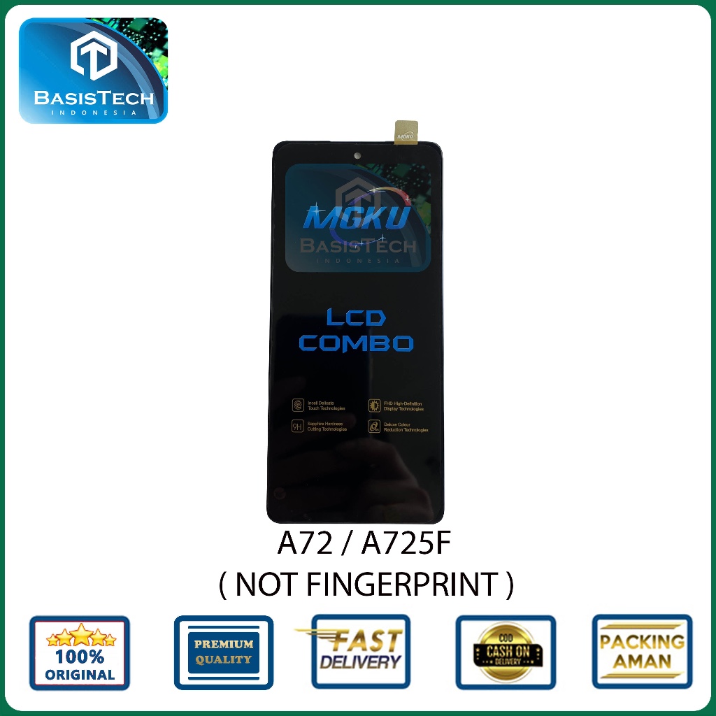 Jual LCD SAMSUNG A72 A725F FULLSET ( NOT FINGERPRINT ) - MGKU | Shopee ...