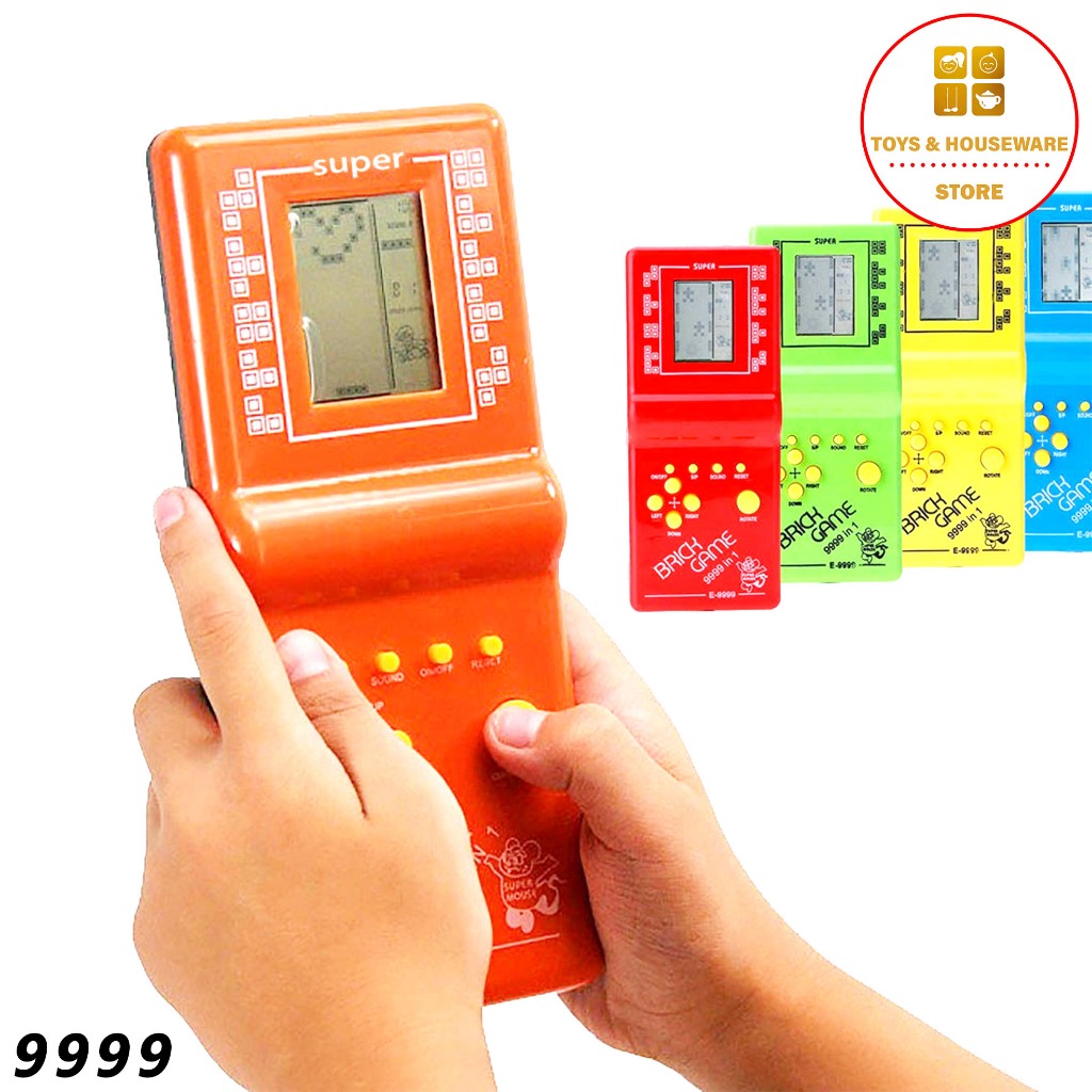 Jual Mainan Gameboy Jadul Brick Game Tetris 9999 | Shopee Indonesia