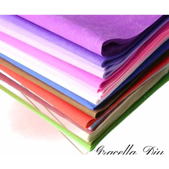 Jual KERTAS TISU FLOWER WRAPPING PREMIUM TISSUE PAPER KERTAS BUKET ...