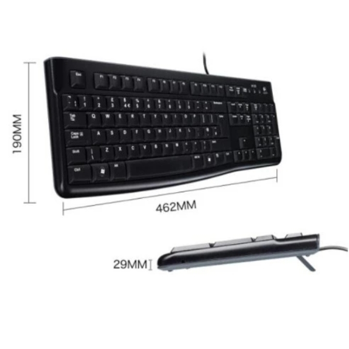 Jual Logitech K120 USB Wired Keyboard GARANSI RESMI | Shopee Indonesia