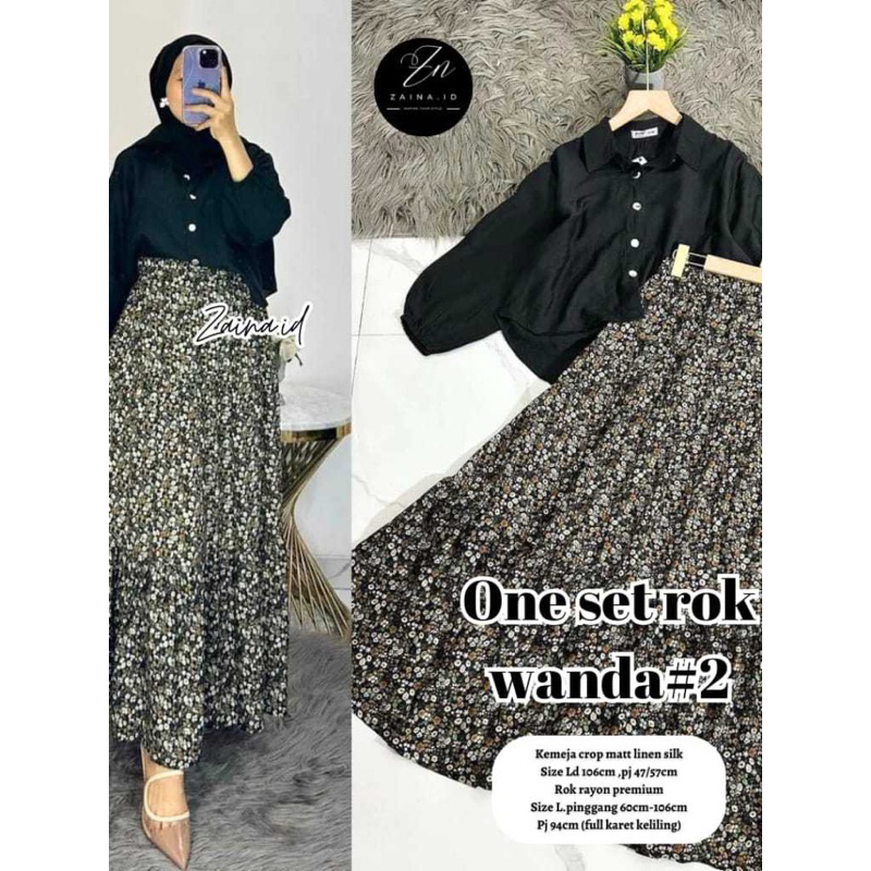 Jual EKSKLUSIF SLP ONE SET MOTIF // SET ROK MOTIF RAYON MIX CRINKLE ...
