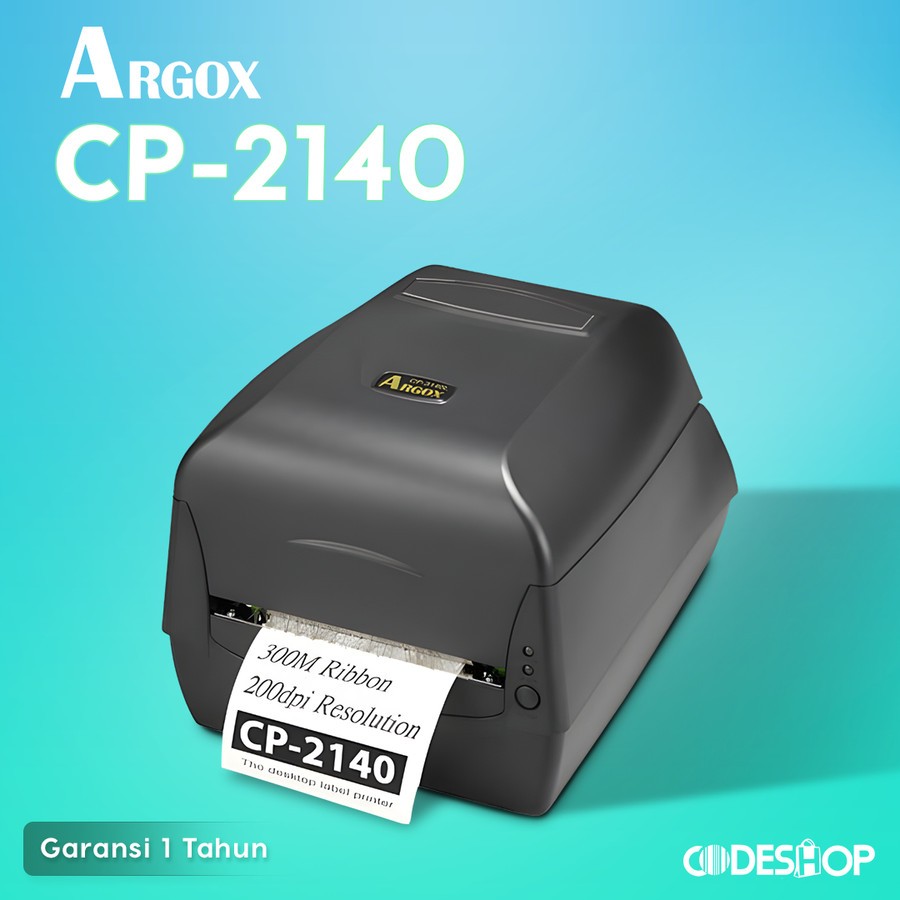 Jual Printer Label Barcode Argox CP2140 / CP-2140 Hitam Black Original | Shopee Indonesia