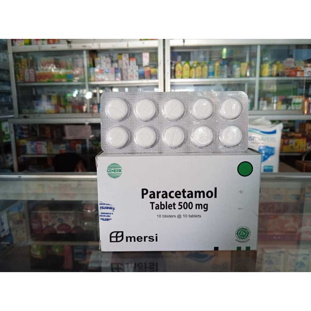 Jual PARACETAMOL TABLET MERSI ISI10 | Shopee Indonesia