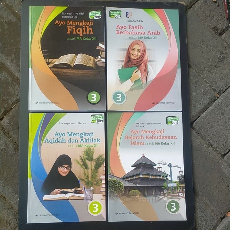 Jual Ayo Mengkaji Fiqih / Ayo fasih berbahasa arab / Ayo mengkaji Aqidah dan akhlak / Ayo ...
