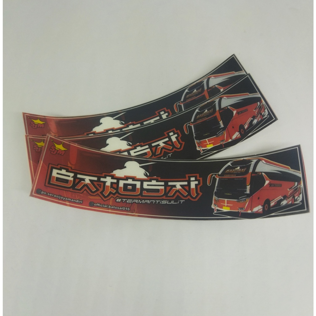 Jual STIKER BASURI BATOSAI ASLI PO GARASI | Shopee Indonesia