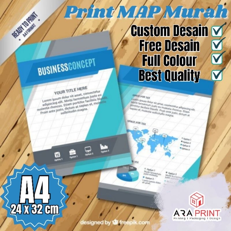 Jual Print Map Murah custom Map Sekolah Map Kantor Bisa custom desain ...