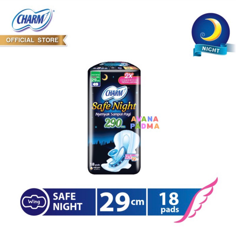 Jual Charm Safe Night Wing (29cm, 18pads) | Shopee Indonesia