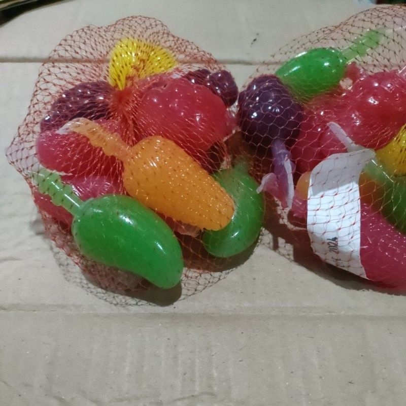 Jual jelly bentuk buah jaring jeli isi 10 pcs | Shopee Indonesia