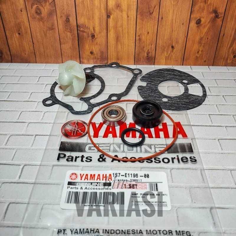 Jual paketan paking set seal waterpump as kipas dan bearing waterpump pompa radiator motor ...