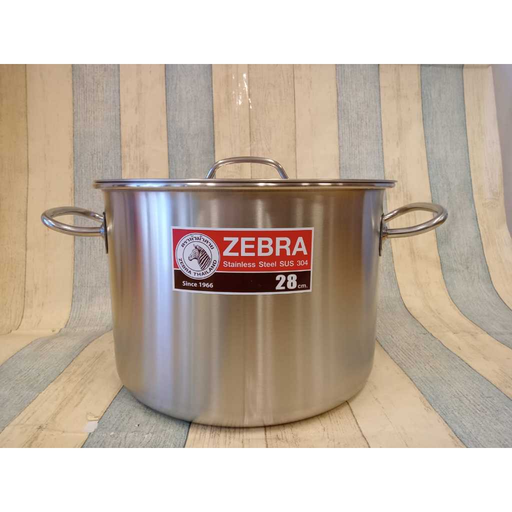 Jual Zebra Casserole 28cm Tinggi 20Cm 12 Liter 171128 Panci Stainless ...