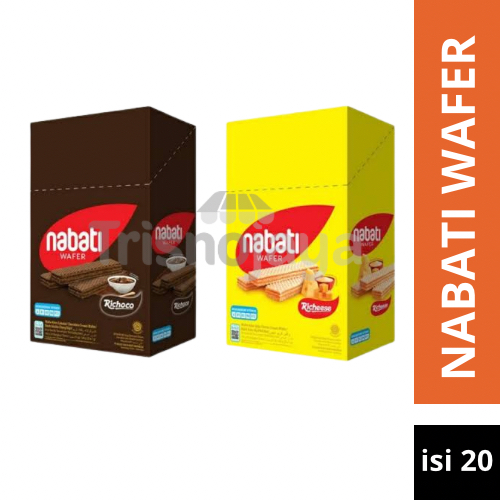Jual Richeese Nabati Wafer Box // Nabati Snack isi 20pcs | Shopee Indonesia