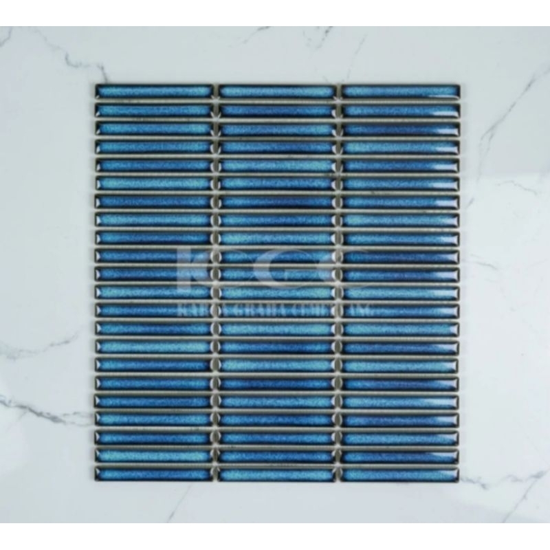 Jual Keramik Mozaik Denim Blue Kitkat | Shopee Indonesia