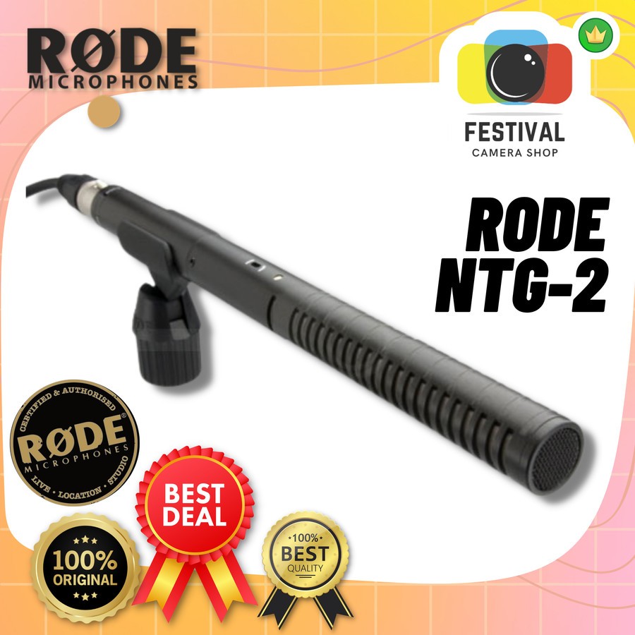 Jual Rode NTG2 / NTG 2 Shotgun Microphone | Shopee Indonesia