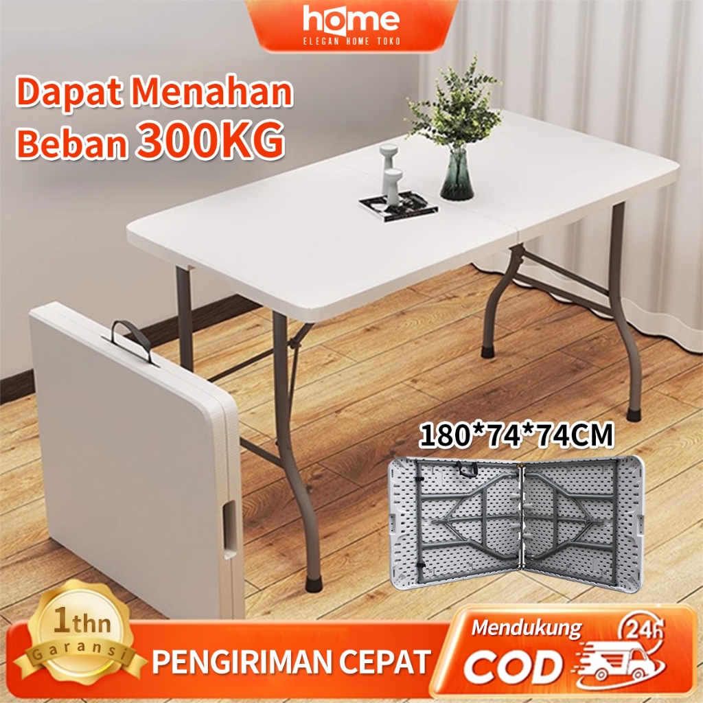 Jual Meja lipat outdoor meja Meja Lipat Panjang Meja Portable Meja Makan Meja Belajar Meja ...