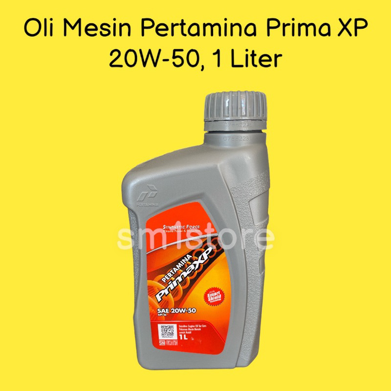 Jual Oli Mesin Bensin Pertamina Prima XP 1 Liter 20W-50 | Shopee Indonesia