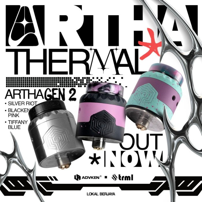 Jual RDA ARTHA GEN 2 24MM ORIGINAL BY ADVKEN X TRML | Shopee Indonesia