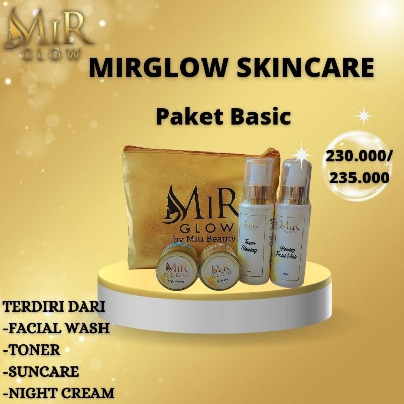 Jual Mirglow skincare (Paket Basic isi 4 ) | Shopee Indonesia