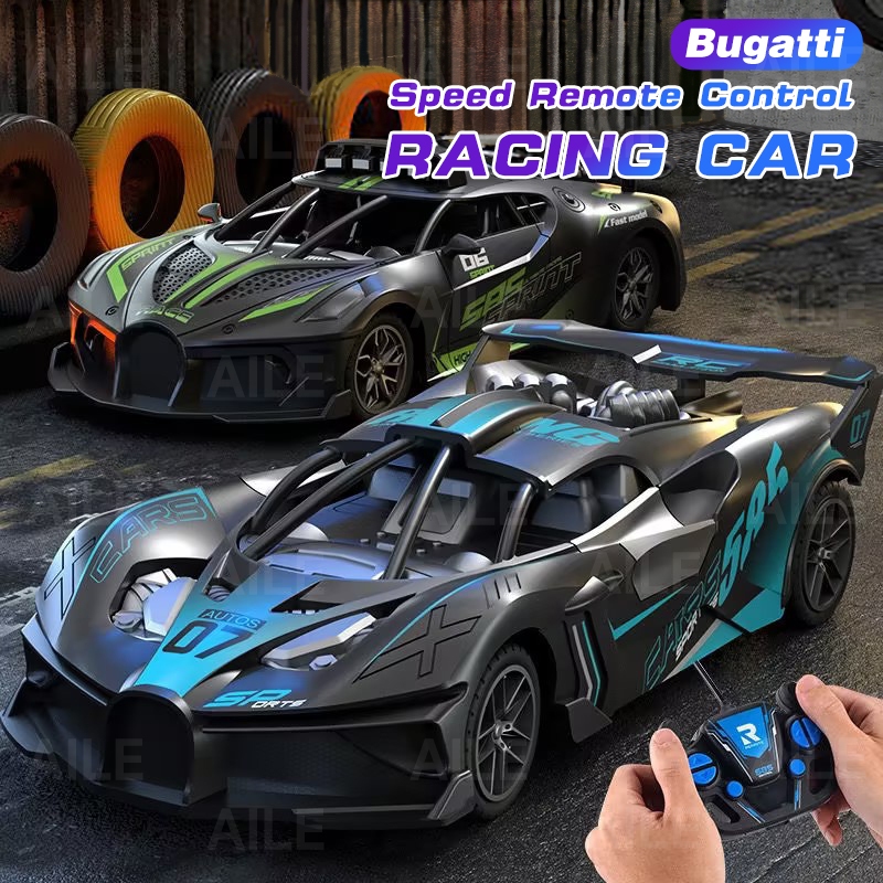 Jual Remote RC /Mobil Remote Control RC Car 1:18 LED Light Speed Racing ...