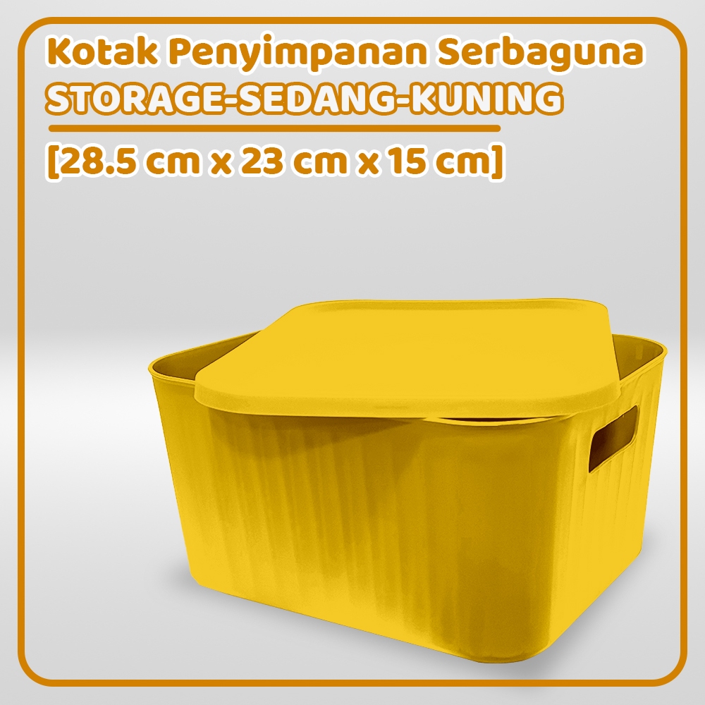 Jual Storage Kotak Penyimpanan Persegi Box Penyimpanan Serbaguna ...