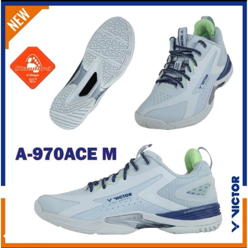 Jual Sepatu Badminton Victor A970 ACE M / A 970 ACE M | Shopee Indonesia
