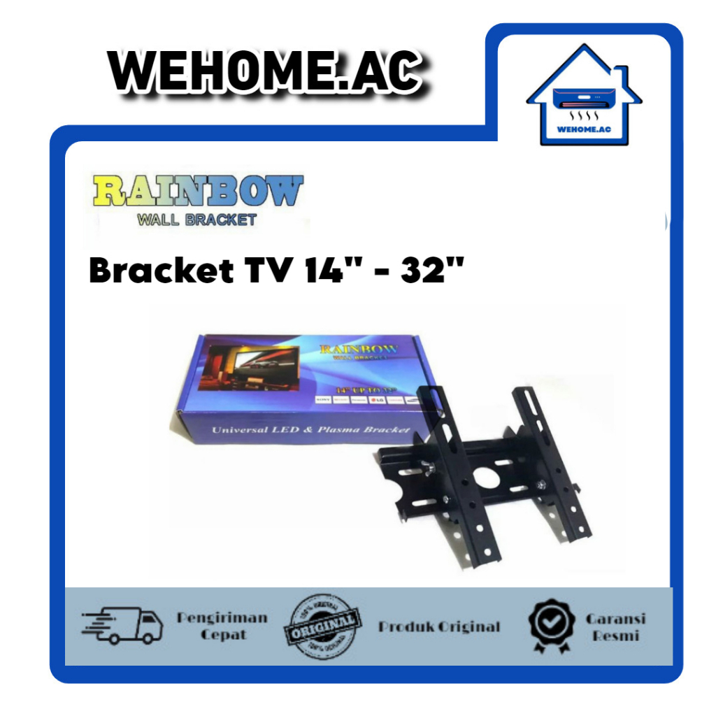 Jual Bracket TV 14 - 32 Inch Rainbow Bracket TV Bracket LED TV | Shopee ...