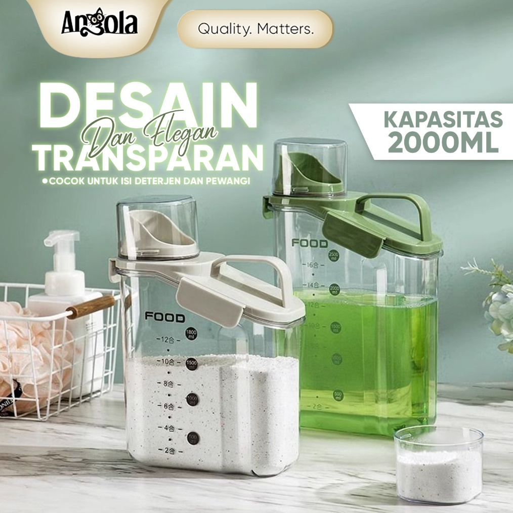 Jual ART X12T Angola Botol Refill Deterjen CairDeterjen Bubuk 2ML E68 ...