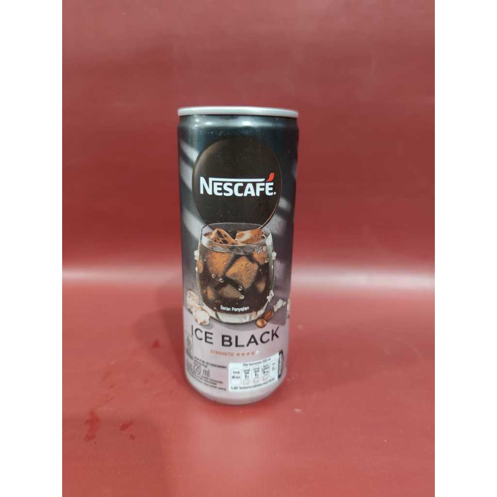 Jual Nescafe Ice Black 220ML - Kopi Hitam Ice Black Nescafe | Shopee ...