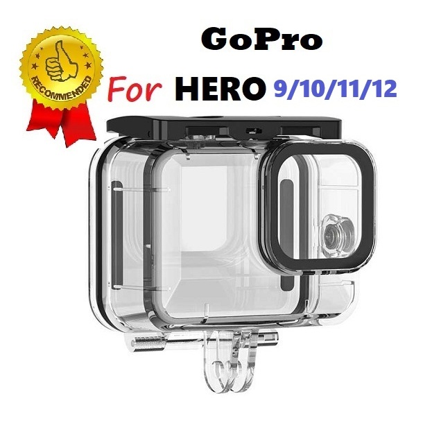 Jual Casing Cover Housing Action Camera GoPro Hero 9 10 11 12 Kamera Bawah Air Underwater ...