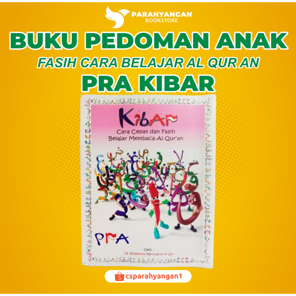 Jual Buku Pra Kibar ( Cara Cepat dan fasih belajar Membaca AL QUR'AN ) PARAHYANGAN | Shopee ...