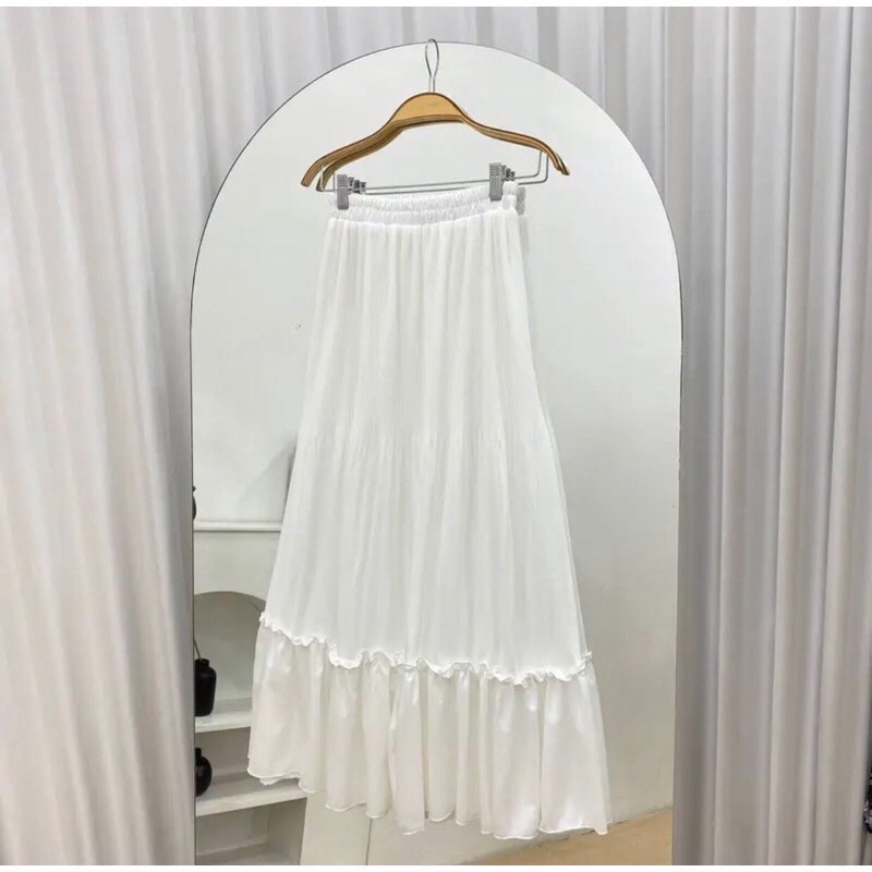 Jual rok plisket/Pleated Skirt / Rok Plisket Lidi Mayung / Rok Plisket Cabang Premium / Rok ...