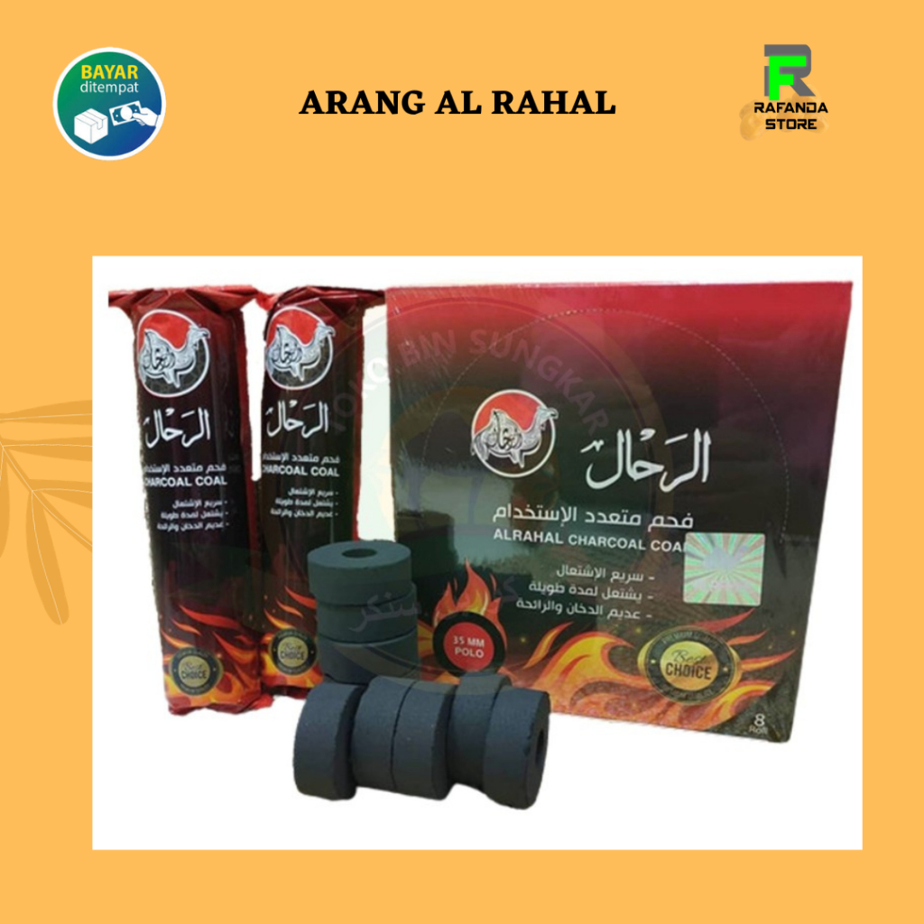 Jual (1 BOX) Arang Magic Al rahal / Arang Bukhur / Areng Buhur / Arang ...