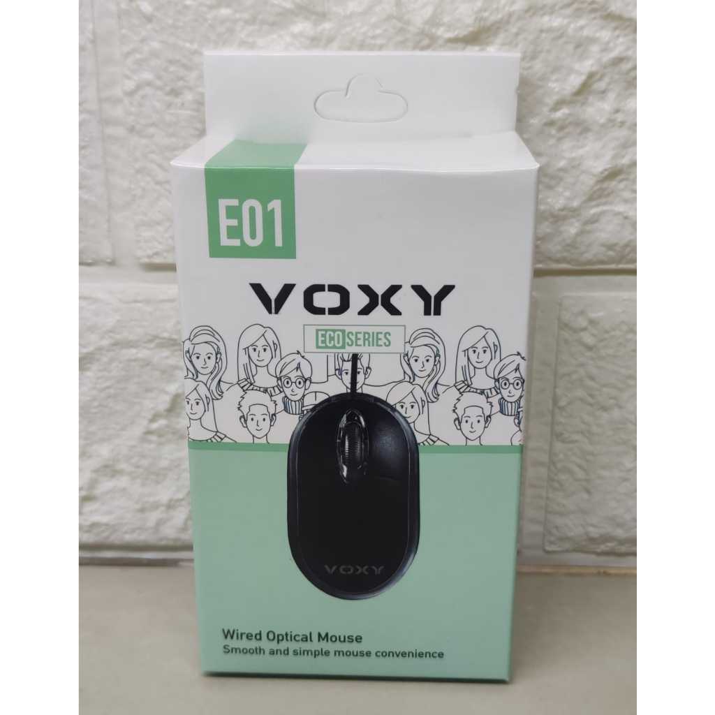 Jual MOUSE USB VOXY E01 - MOUSE STANDART MURAH | Shopee Indonesia