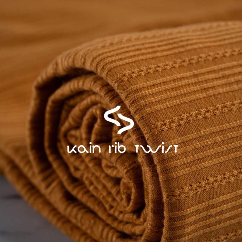 Jual Bahan Kain Rib Twist - Bahan Blouse - Premium Quality - 0.5meter ...