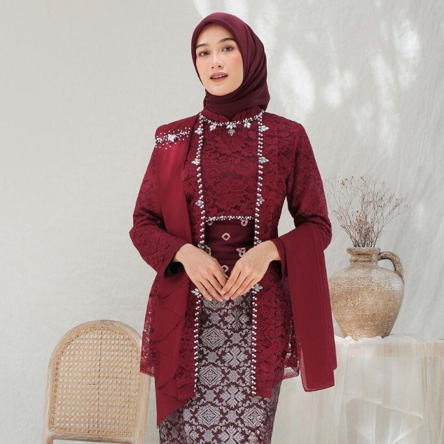 Jual Kebaya Sabira Laksmi Kutubaru Kebaya Lamaran Modern Kebaya Wisuda ...