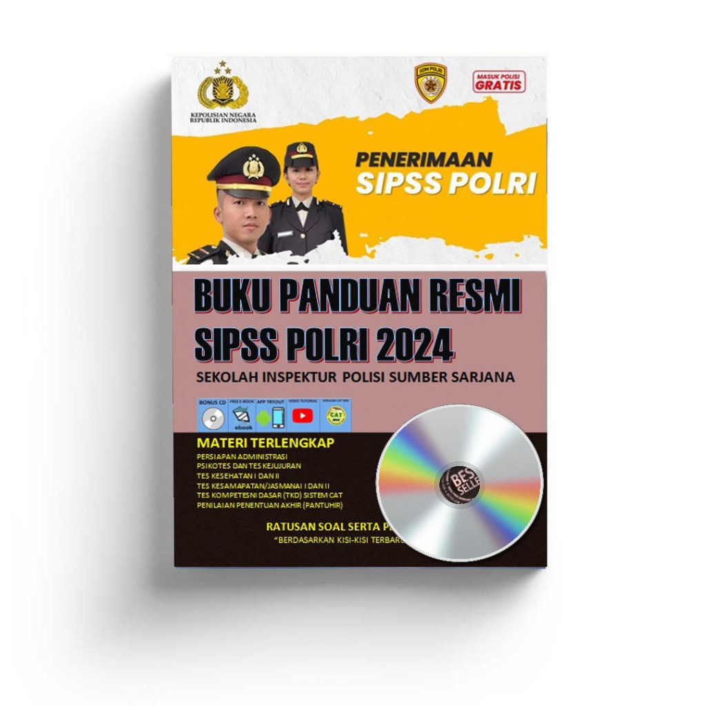 Jual BUKU SIPSS POLRI 2024 SEKOLAH INSPEKTUR POLRI | Shopee Indonesia