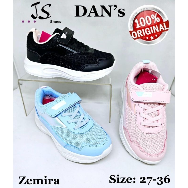 Jual DANS ZEMIRA - SEPATU SNEAKERS SEPATU SEKOLAH ANAK CEWEK MERK DANS ...
