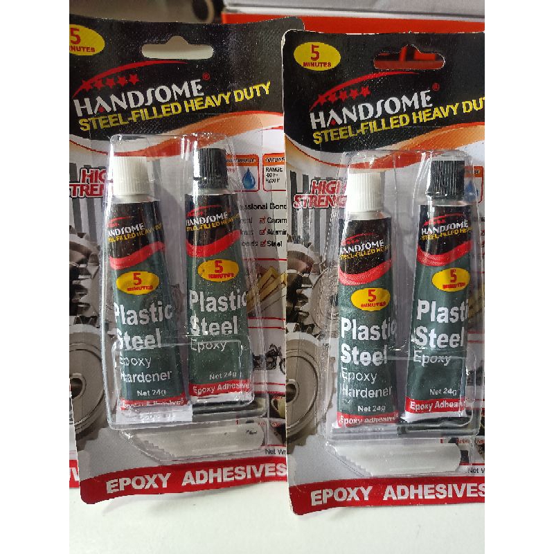 Jual Lem Besi Lem Plastik still Plastik Steel Lem 5 Menit Epoxy ...