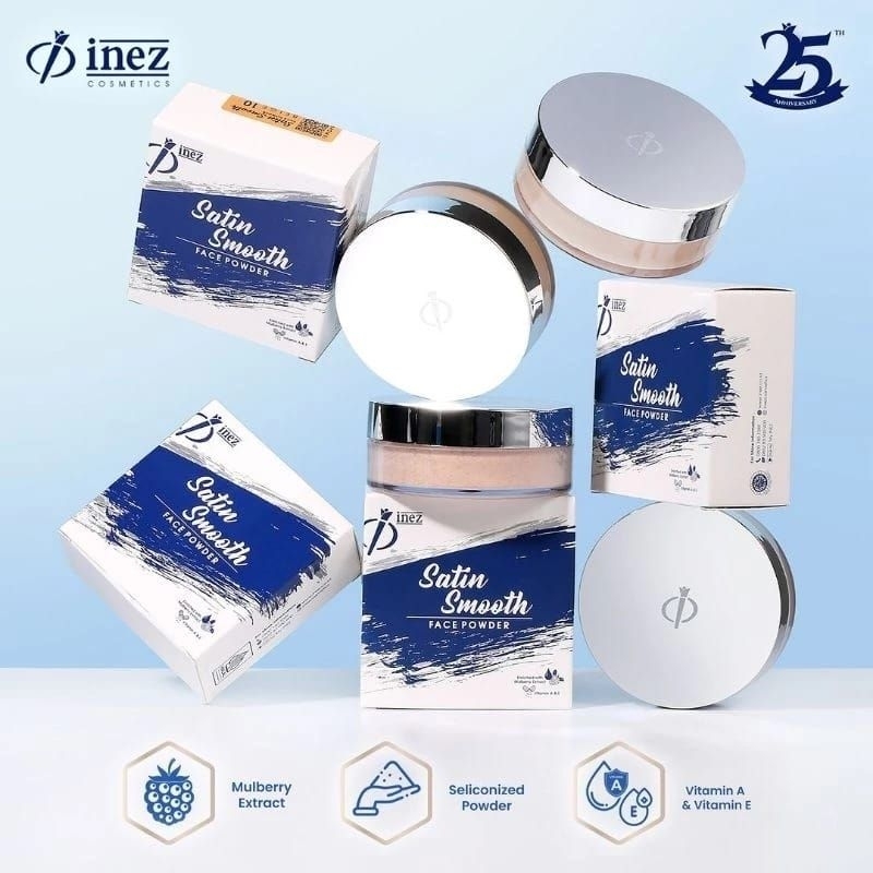 Jual Inez Satin Smooth Face Powder-20gr | Shopee Indonesia