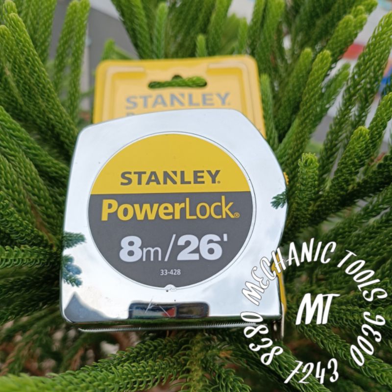 Jual Meteran Stanley 8 meter 3 meter 5 meter meteran stanley PowerLock ...